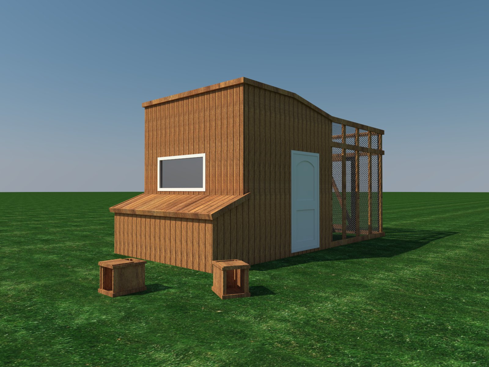 Minecraft Chicken Coop Design
