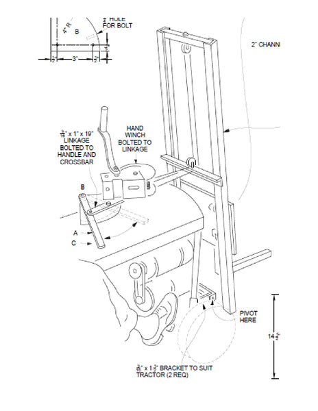 Forklift Attachment For Tractor DIY Plans - Material Lifting – The Best ...