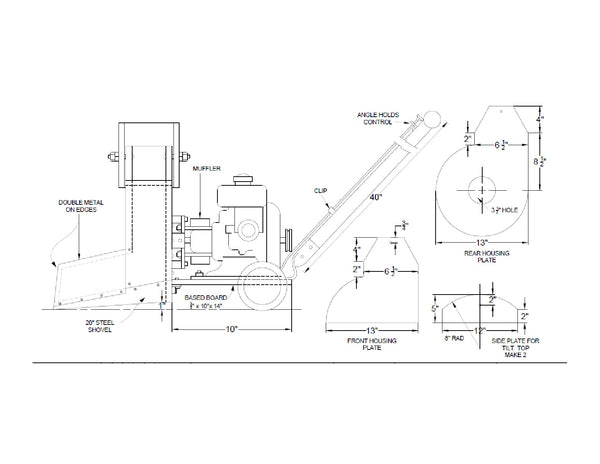 Homemade Snowblower Plans Snow Blowers This Old House